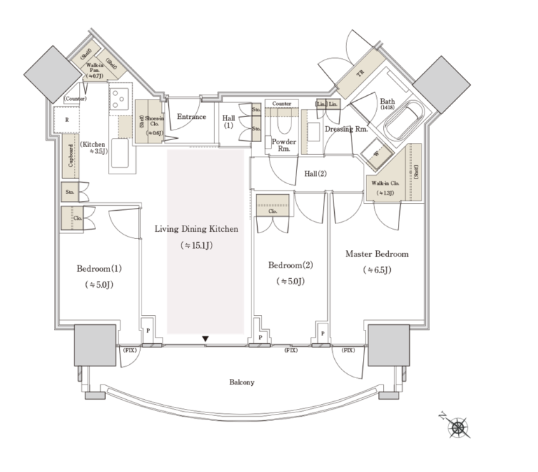 ザ豊海タワーマリン＆スカイ（THE TOYOMI TOWER MARINE&SKY） モデルルーム訪問レポート【2LDK】 | スムラボ